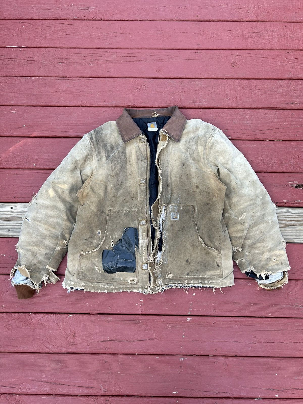 Carhartt Distressed Carhartt Work Jacket | Grailed