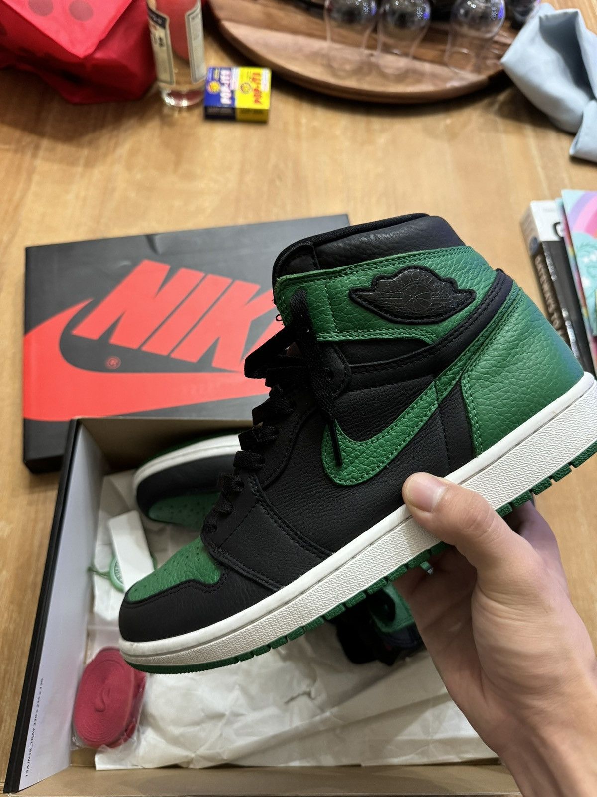 Nike Air Jordan 1 Retro High (Pine Green) | Grailed