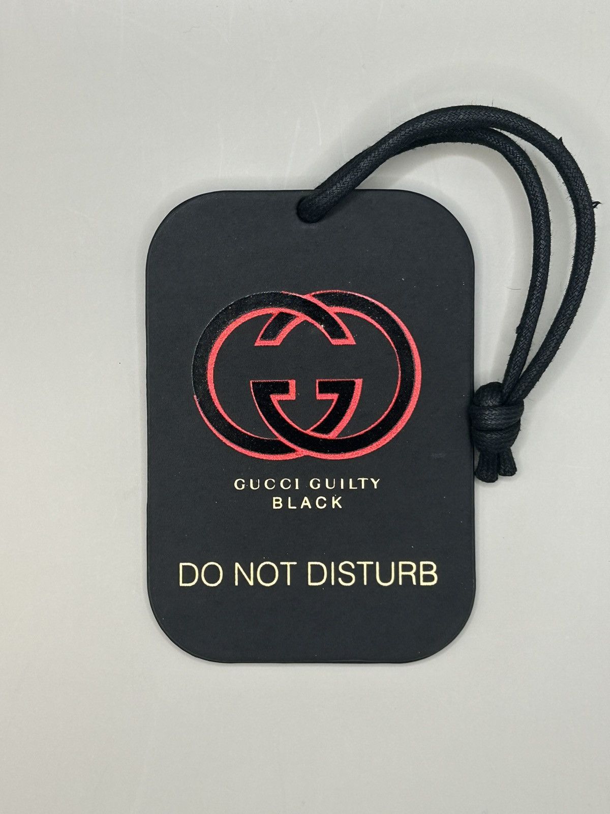 Gucci Gucci Guilty Black 'Do Not Disturb' Door Sign | Grailed