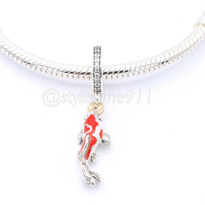 pandora Authentic PANDORA Good Fortune Carp Fish Charm | Grailed