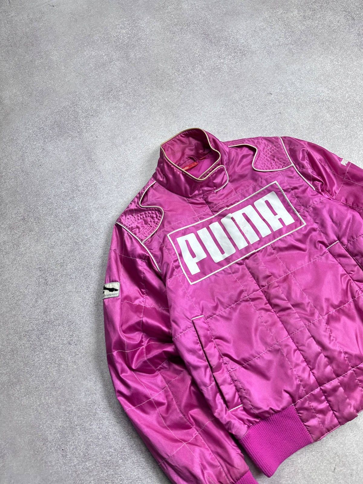 Puma Vintage 90s Puma Racing Moto Y2K Nascar Jacket XS | Grailed