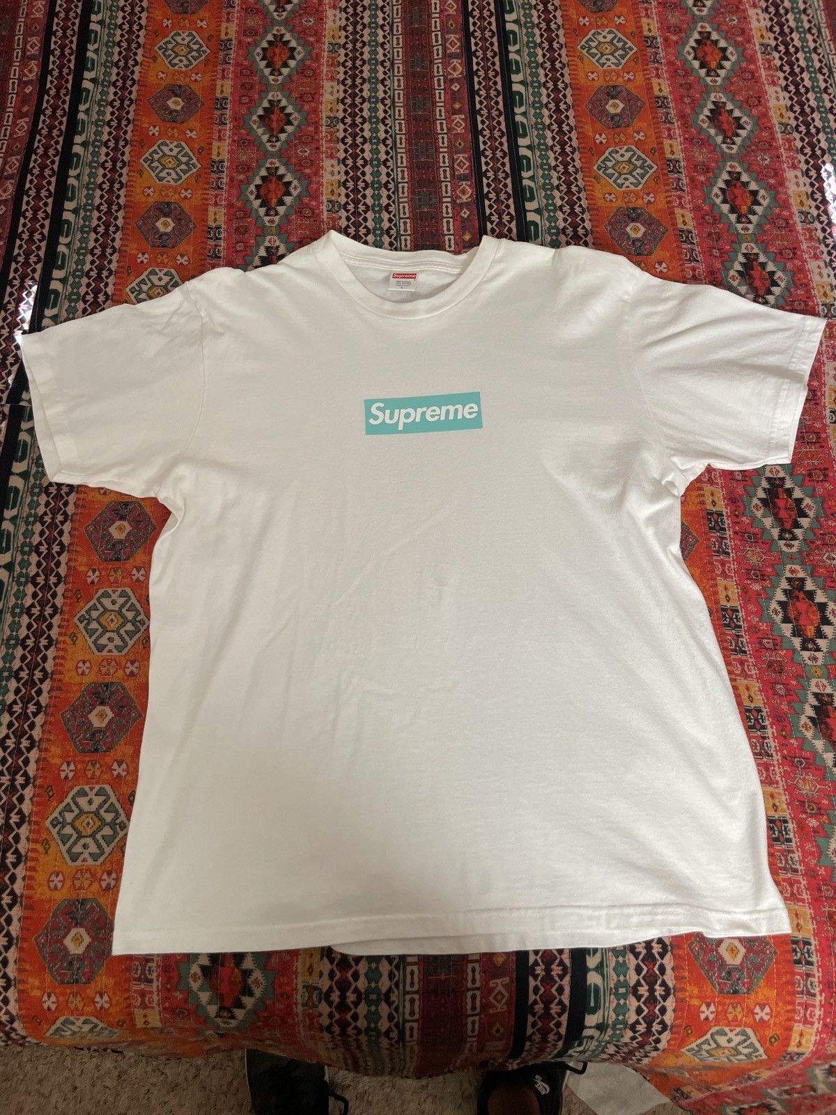 Supreme Tiffany Box Logo | Grailed