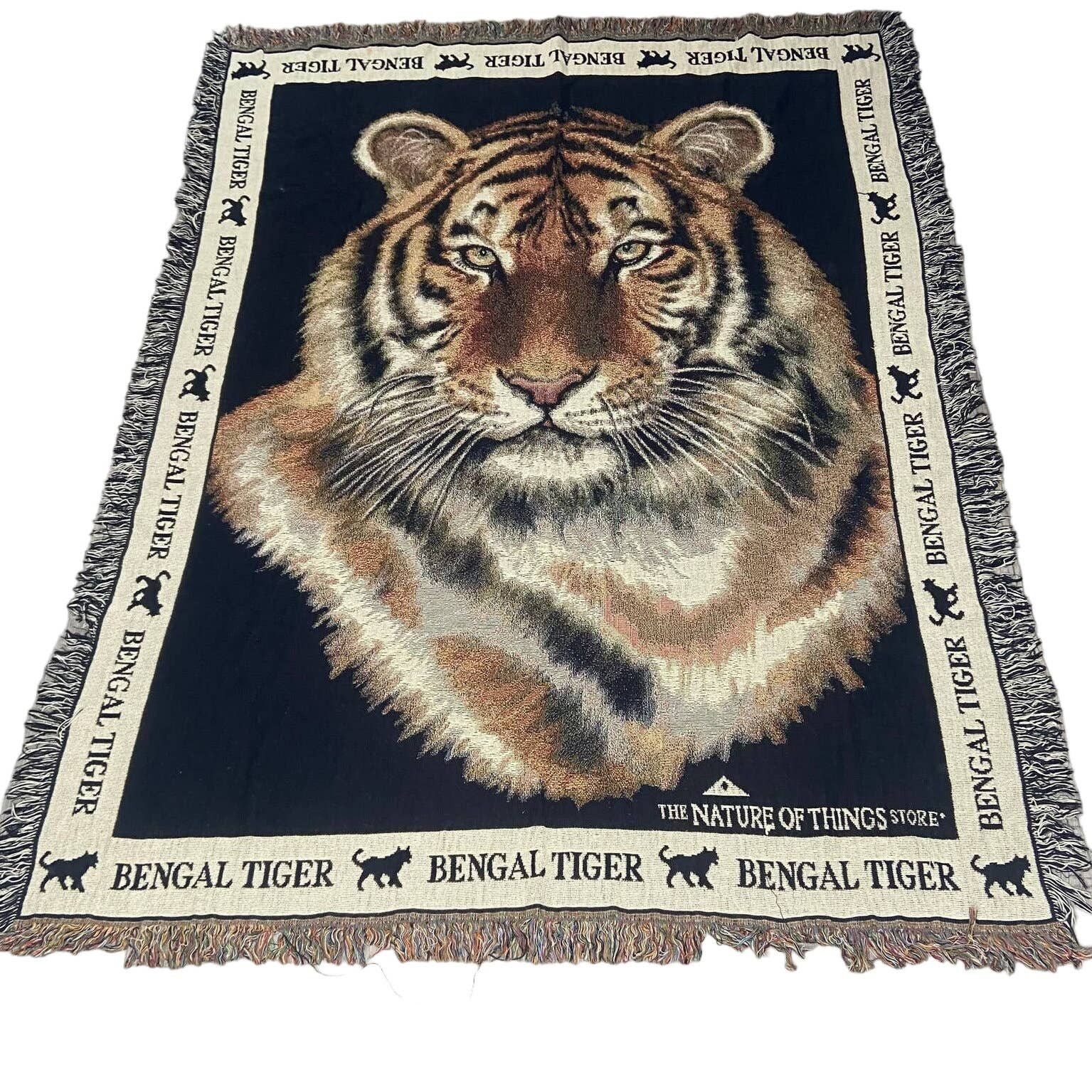 Vintage Bengal Tigers Blanket | Grailed