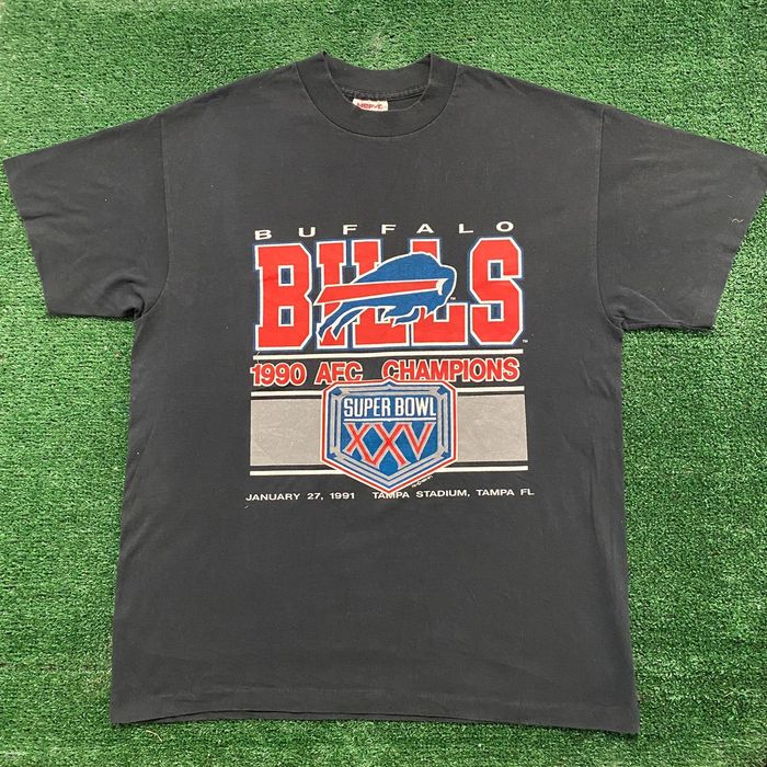 Vintage Vintage 90s Buffalo Bills Football Single Stitch Sports Tee ...