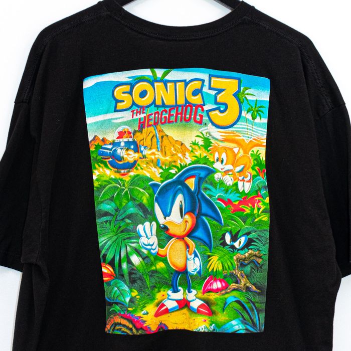 Vintage 3XL Sega Sonic The Hedgehog 3 T-Shirt Retro Video Game | Grailed