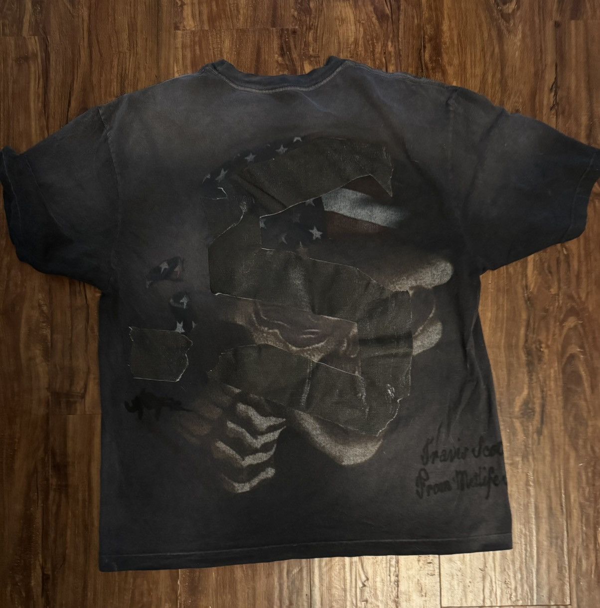 Travis Scott Travis Scott Exclusive NY MetLife Utopia Tour Tee XL NEW ...