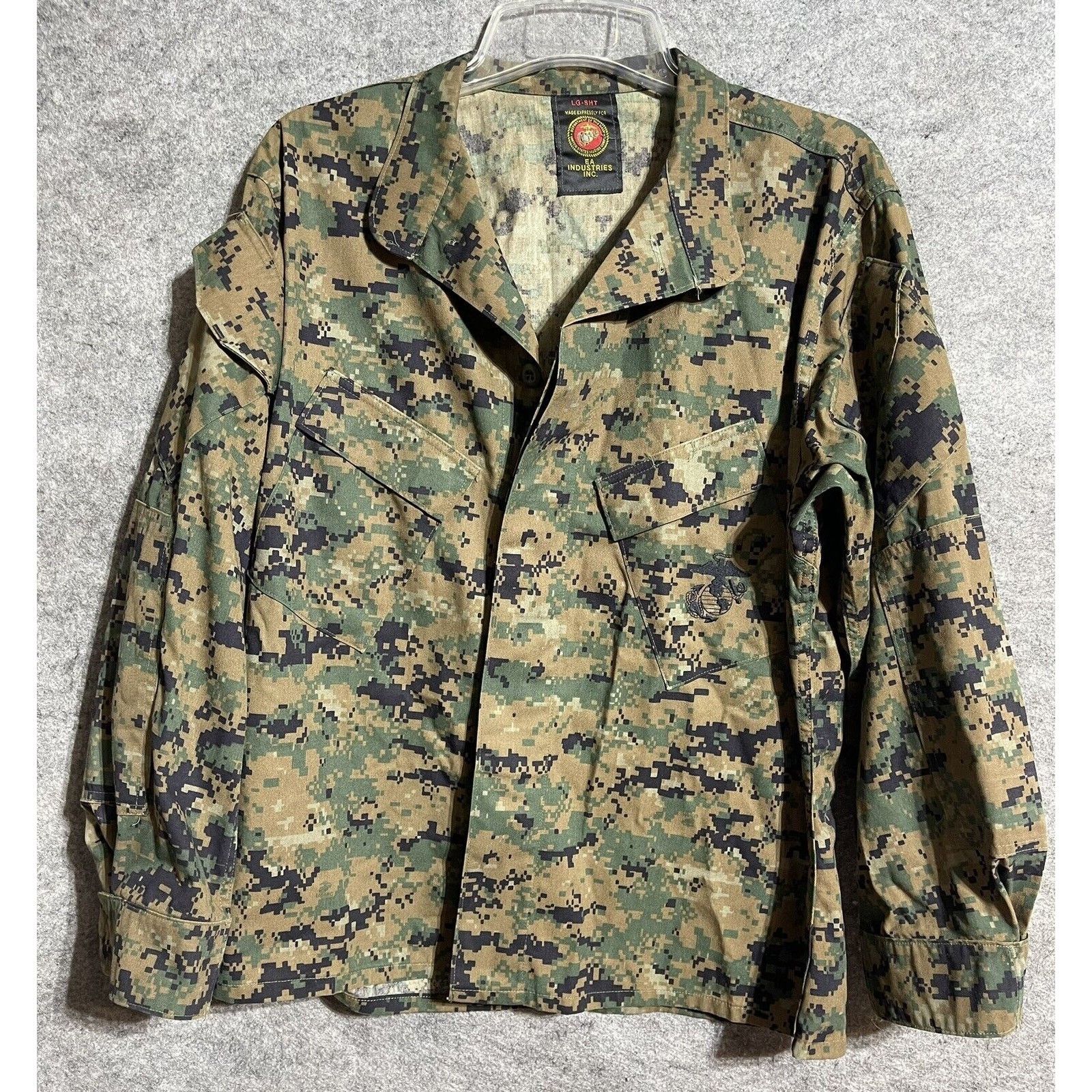 Other USMC Marpat Woodland Combat Field Jacket Marine Corps L | Grailed