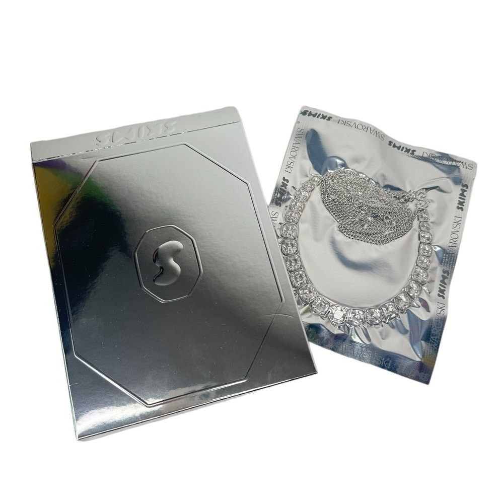 Swarovski Swarovski x SKIMS belly chain, Imperial cut, White | Grailed