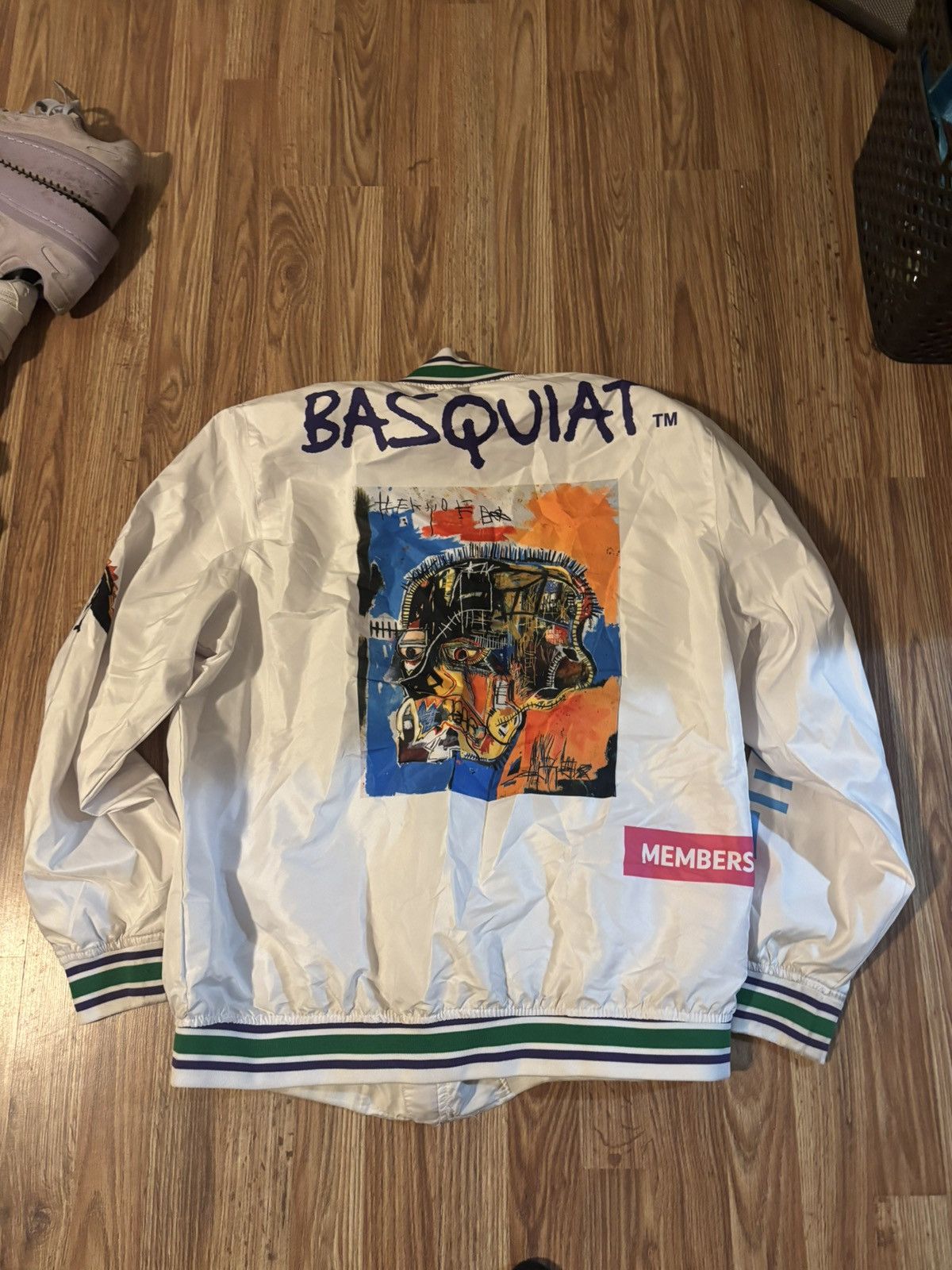 Jean Michel Basquiat × Members Only Jean-michel basquiat x members only ...