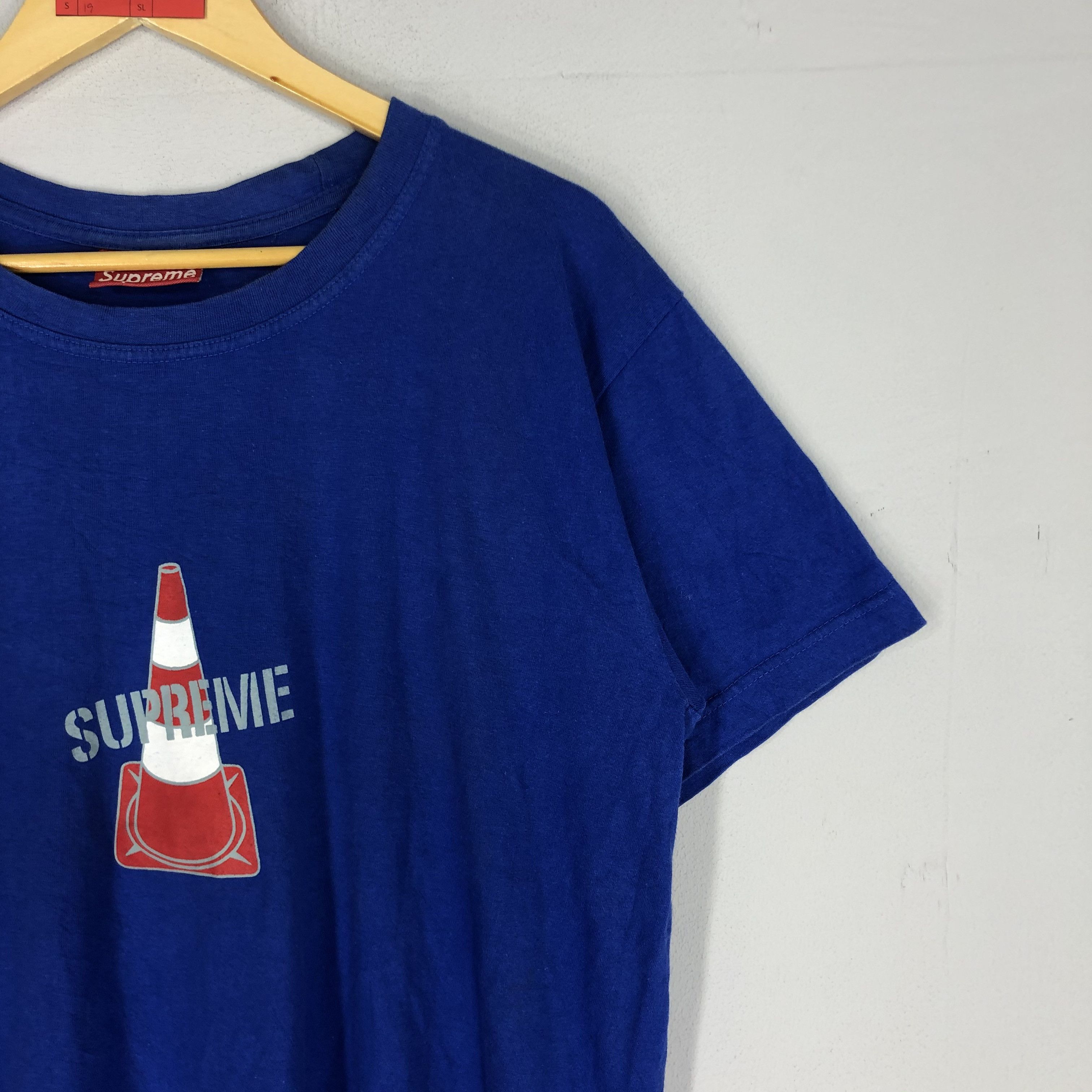 Supreme Vintage Supreme Road Cone T Shirt Size M | Grailed