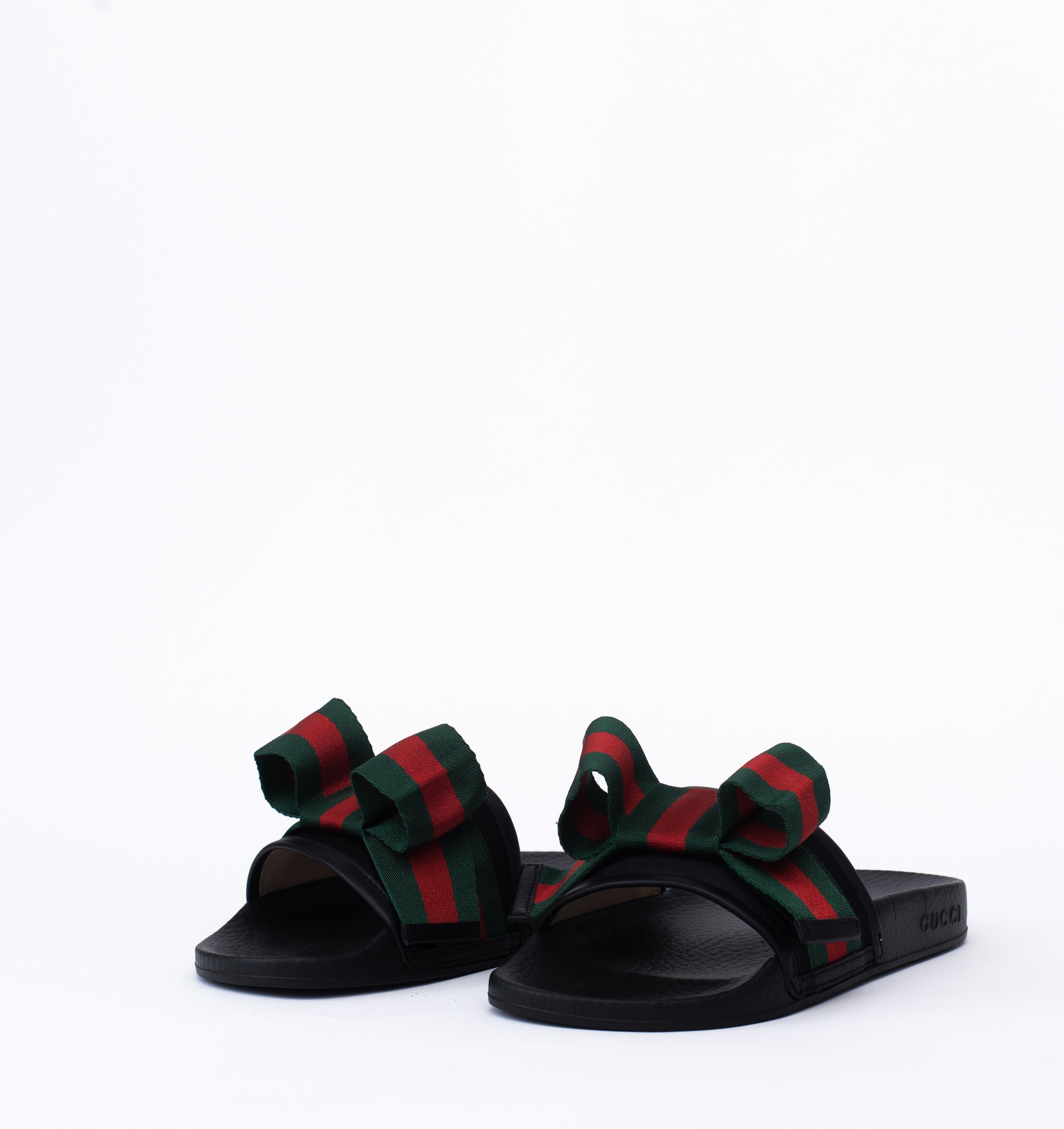 Gucci NEW Gucci Ribbon Flip Flop | Grailed