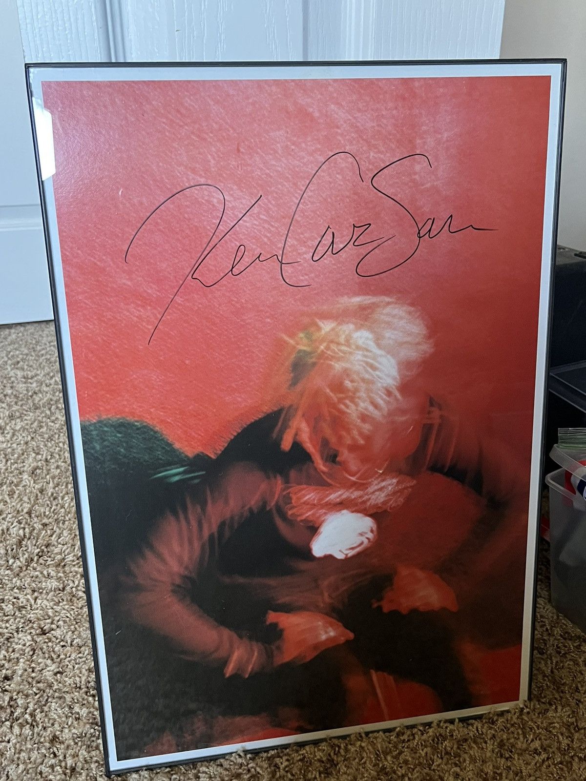 Ken Carson KEN CARSON VERY LIMITED SIGNED “BLUR” PRINT (1of15) | Grailed