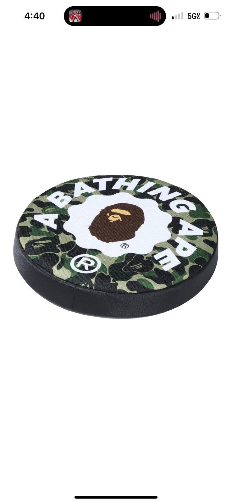 Bape SS22 Bape ABC Camo Dodgebee Flying Disc 270 Disc frisbee | Grailed