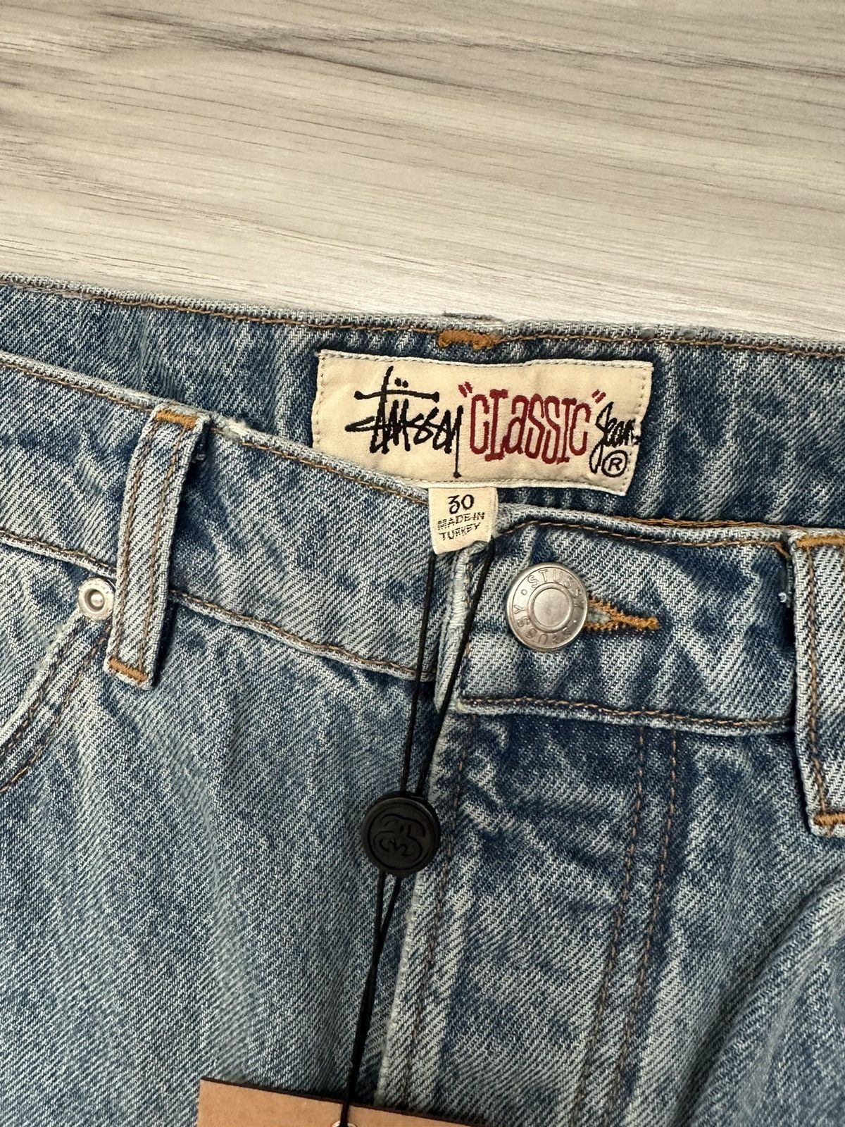 Stussy Stussy Classic Jean Denim Washed Blue | Grailed