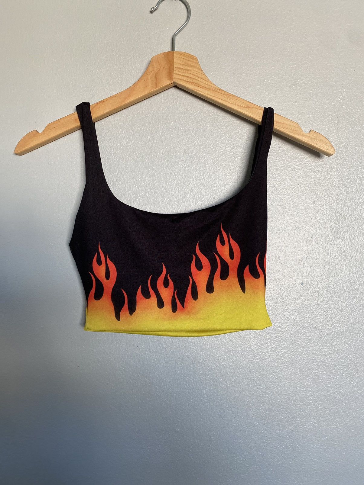 Very Rare Flame Festival Crop Top | Grailed