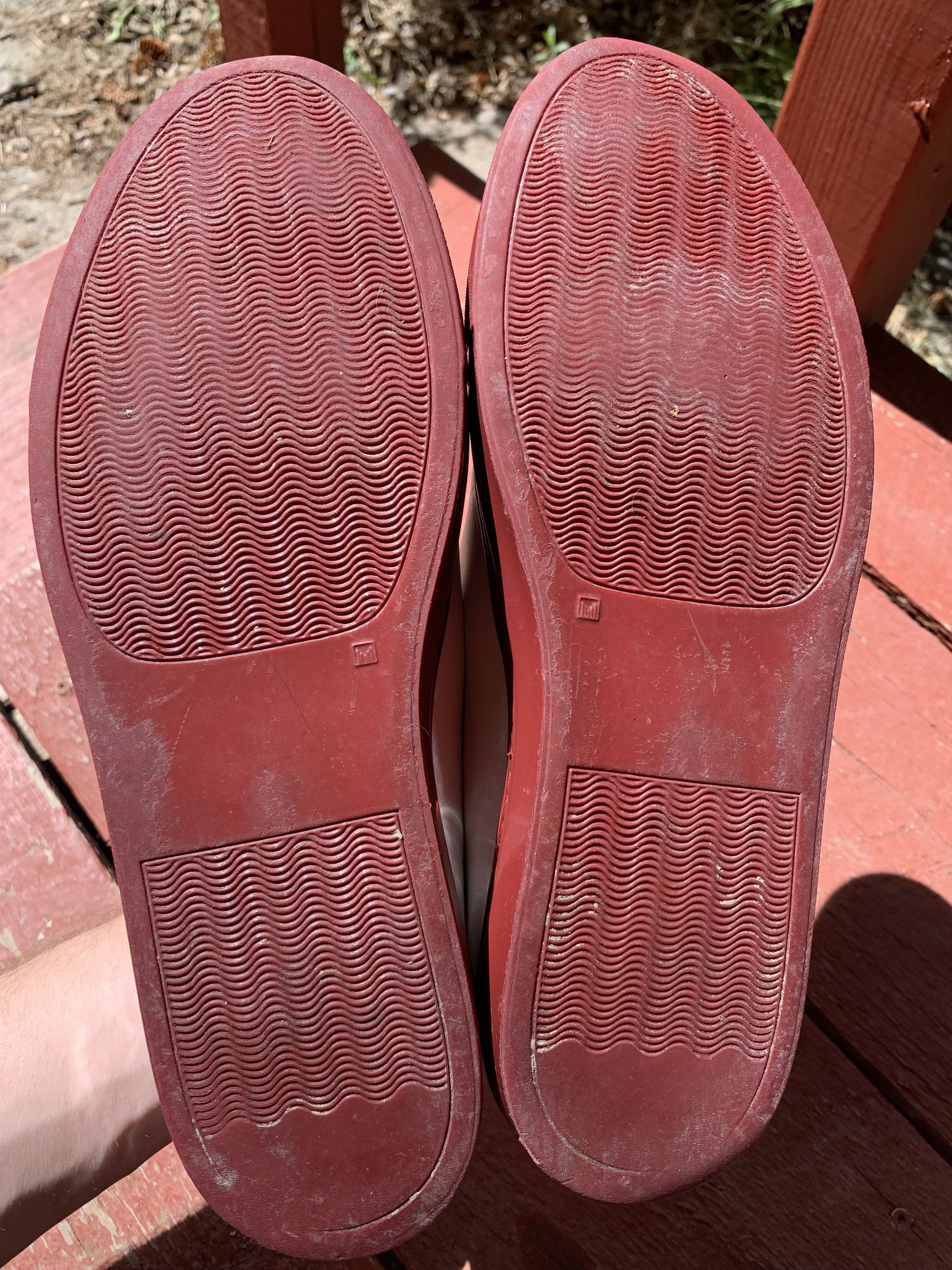 Common Projects Common Projects Achilles Low (Rare Red Bottoms) | Grailed