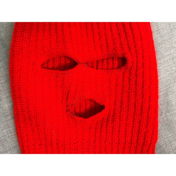 Ski Bright Red Ski Mask One Size Fits All | Grailed