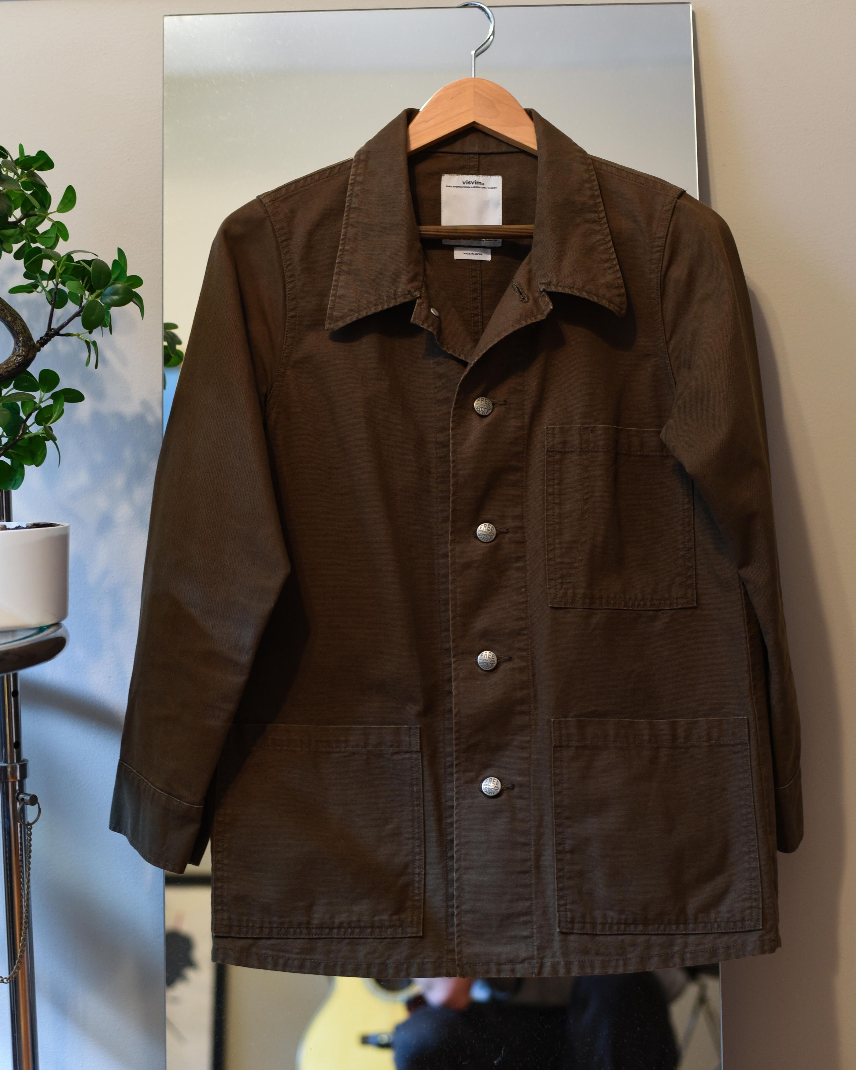 Visvim Visvim Benny Coverall Chore Jacket Olive Green Size 1 Small | Grailed