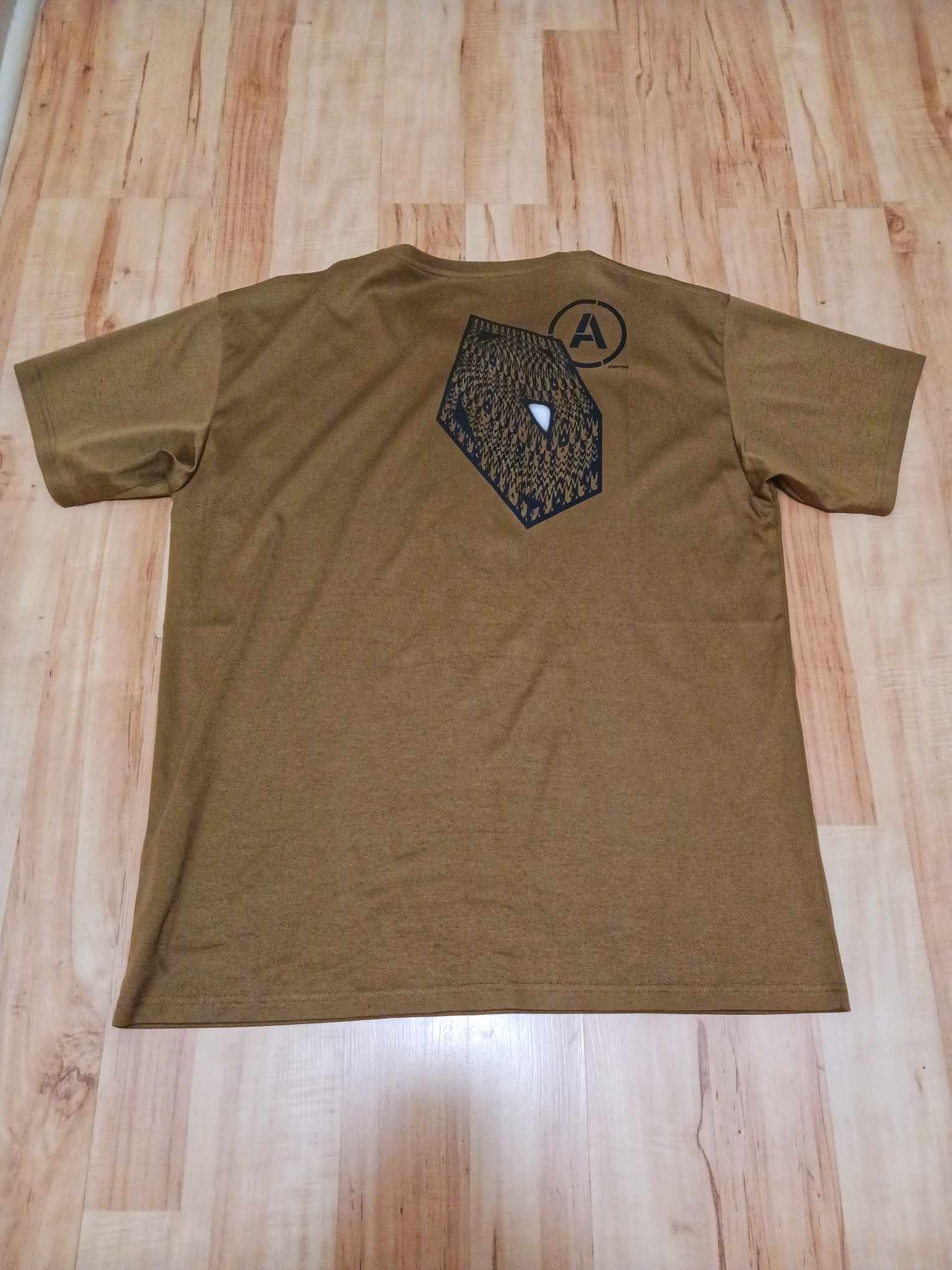 acronym-acronym-brown-t-shirt-grailed