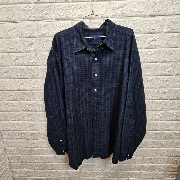Ralph Lauren Ralph Lauren Men's Shirt 2XB BIG Plaid Long Sleeve | Grailed