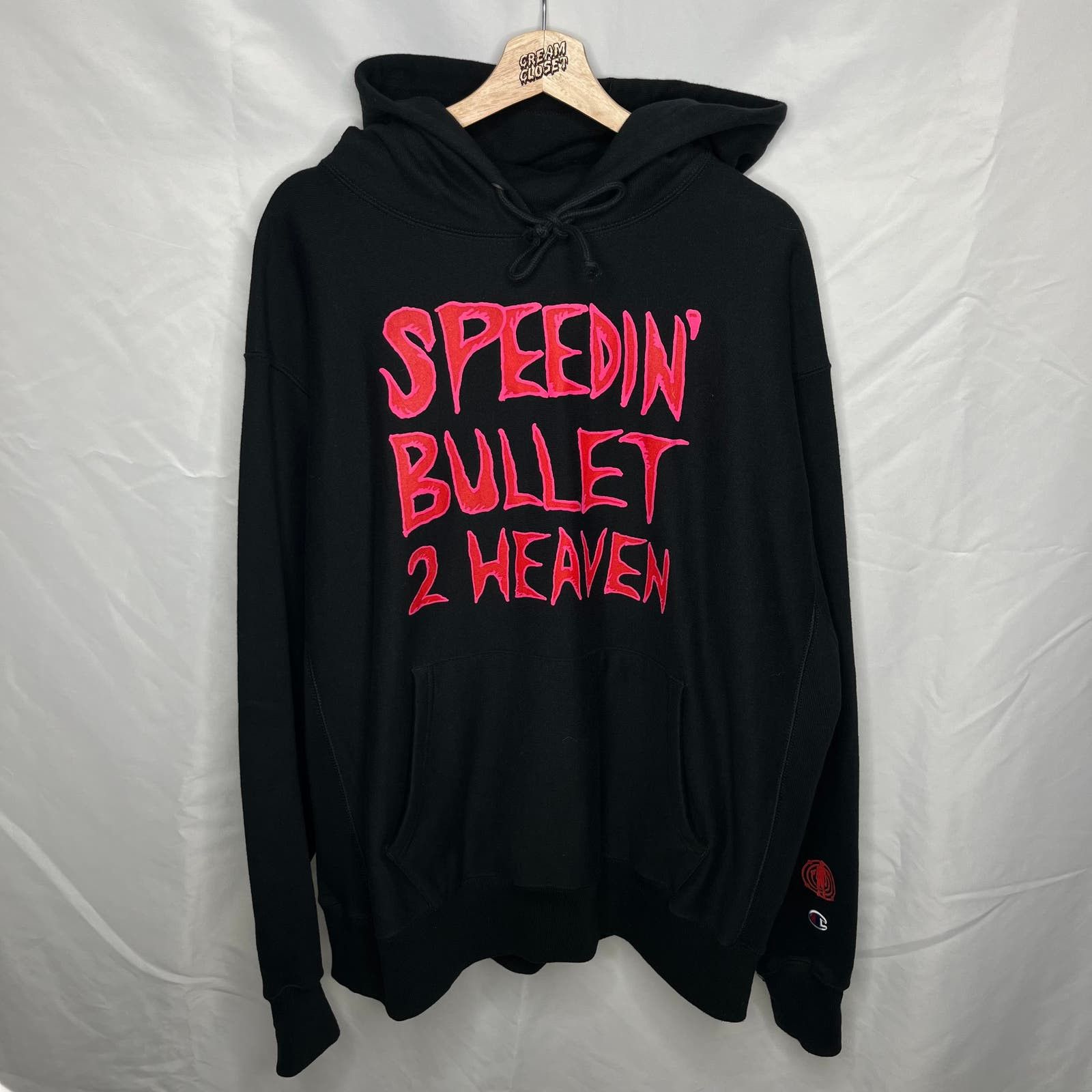 Champion Speedin Bullet 2 Heaven SB2H Tour Merch Hoodie in Black | Grailed