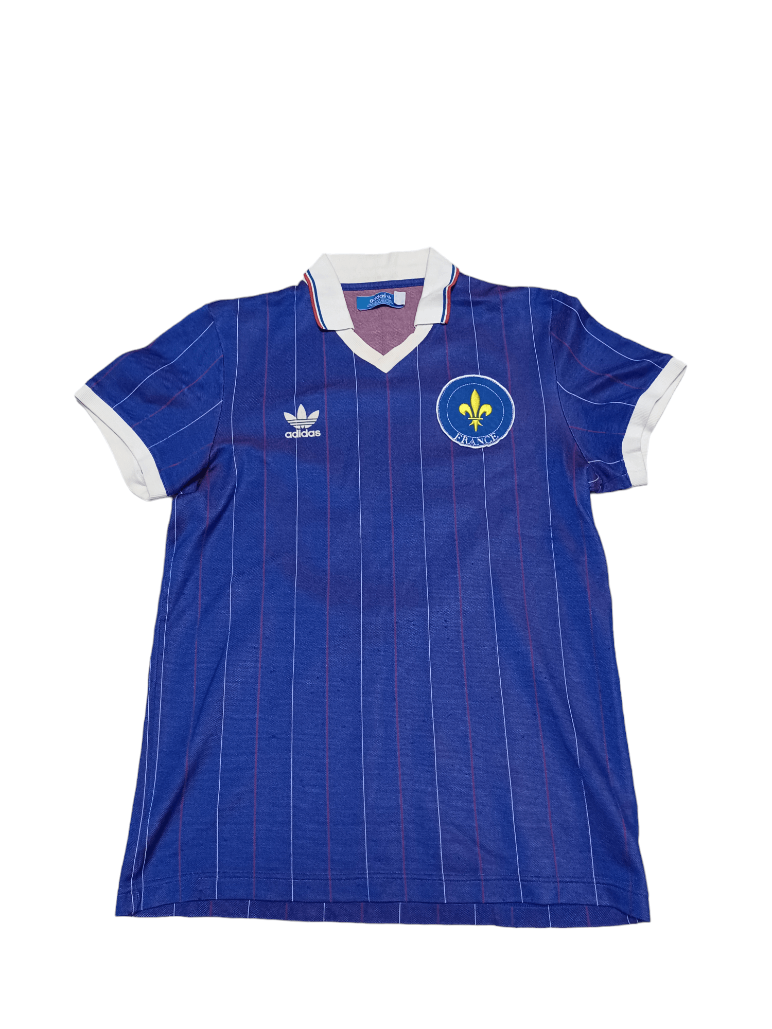 Adidas × Vintage RETRO STYLE FRANCE SOCCER NATIONAL TEAM KIT FOOTBALL ...