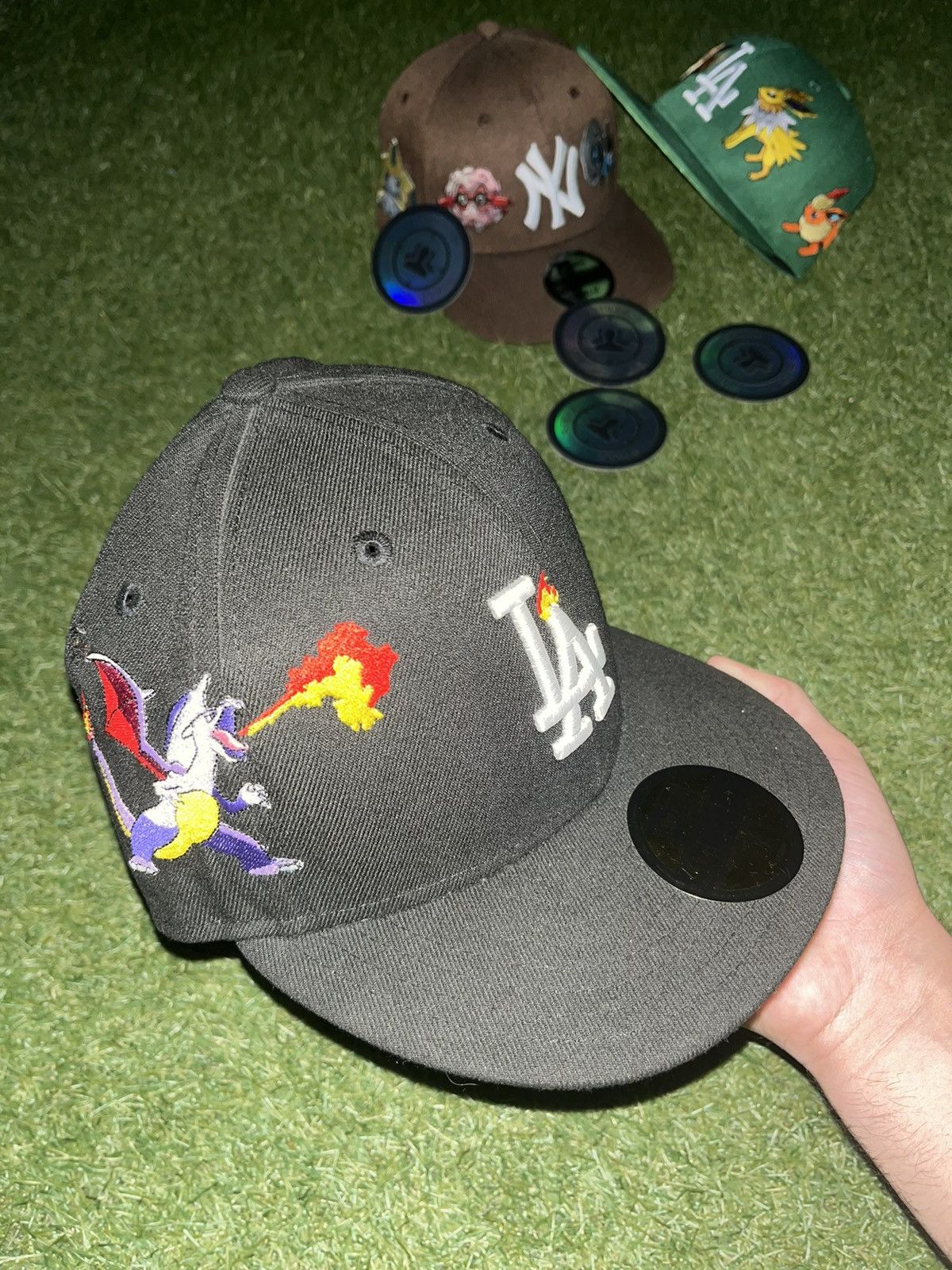 New Era New era fitted hat pokemon embroidery | Grailed