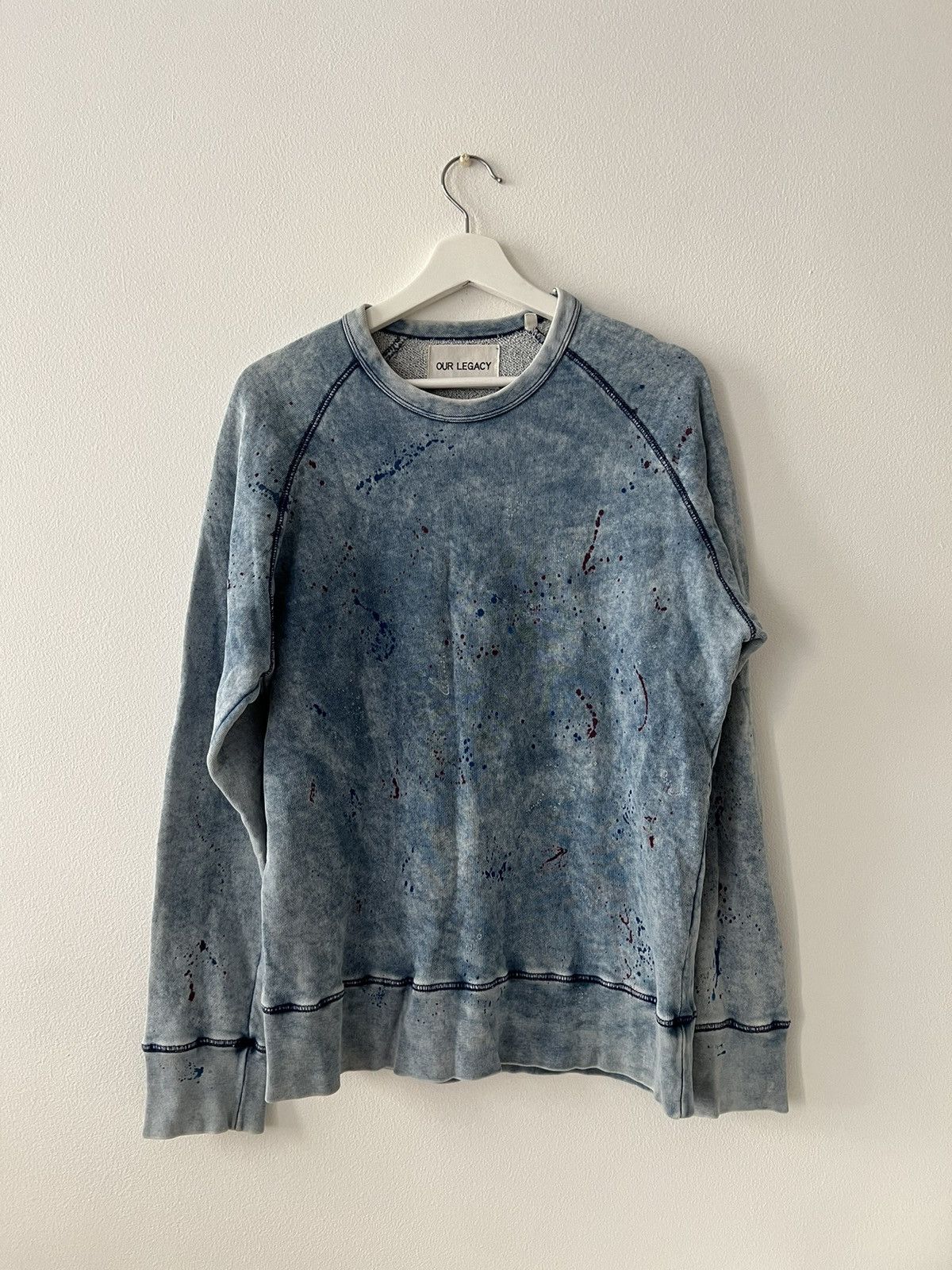 Our Legacy Stained Collage Sweater | Grailed