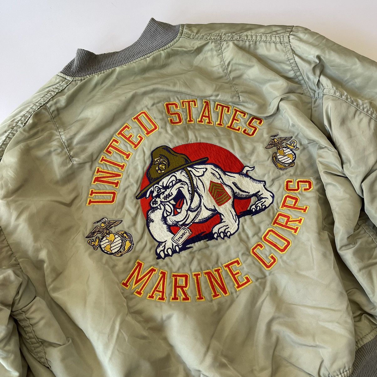 Vintage Vintage 70’s ALPHA JACKET FLYER'S MA-1 MADE IN USA 🇺🇸 | Grailed