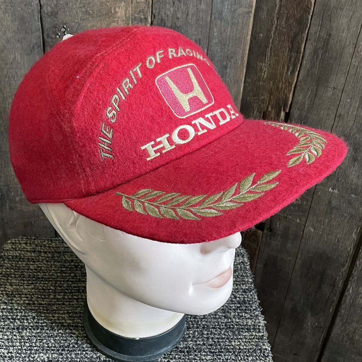 Honda × Vintage Vintage Honda F1 Grand Prix Racing Team Wool Hats | Grailed