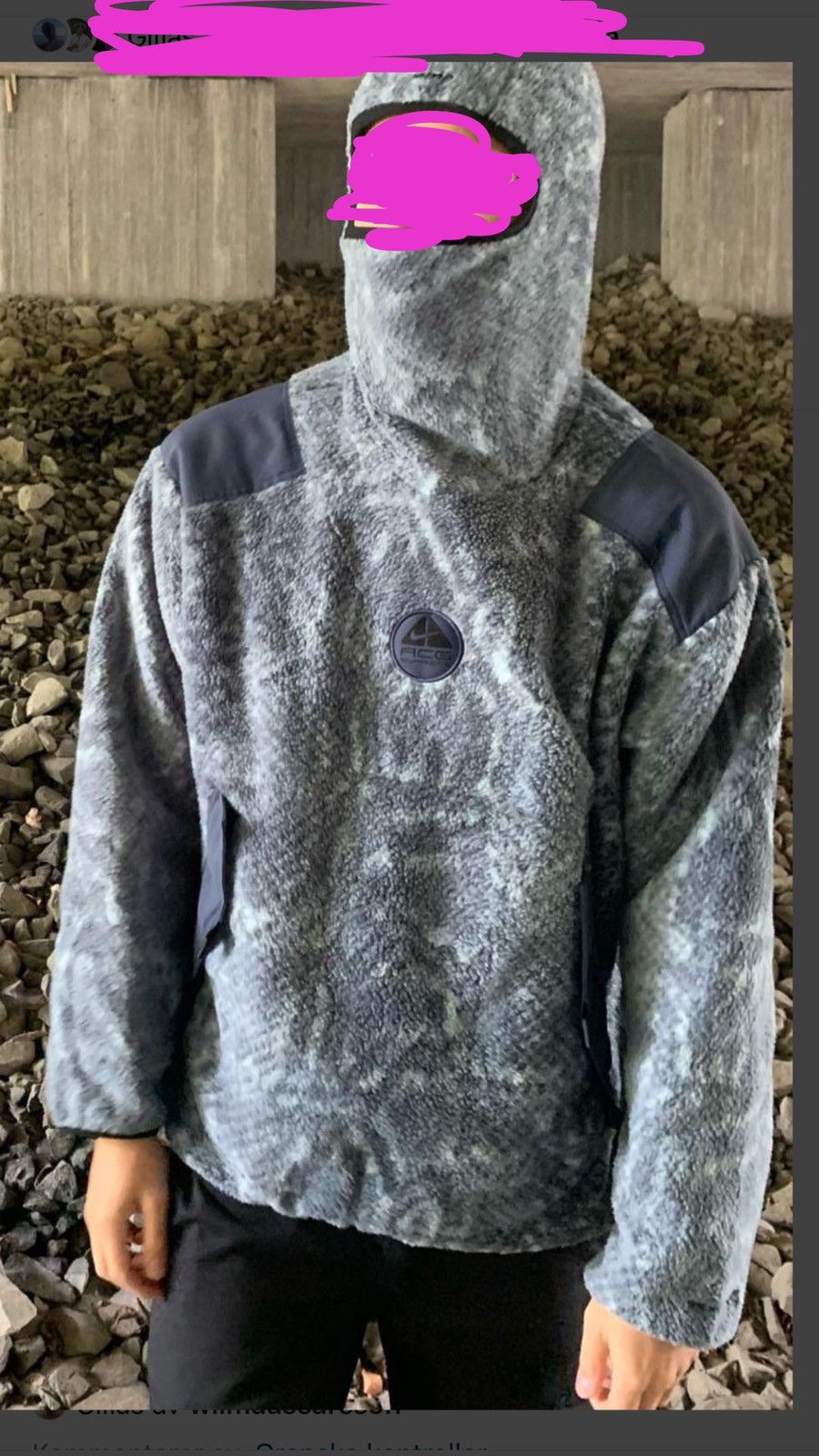 Supreme Suprme Nike ACG ninja fleece | Grailed