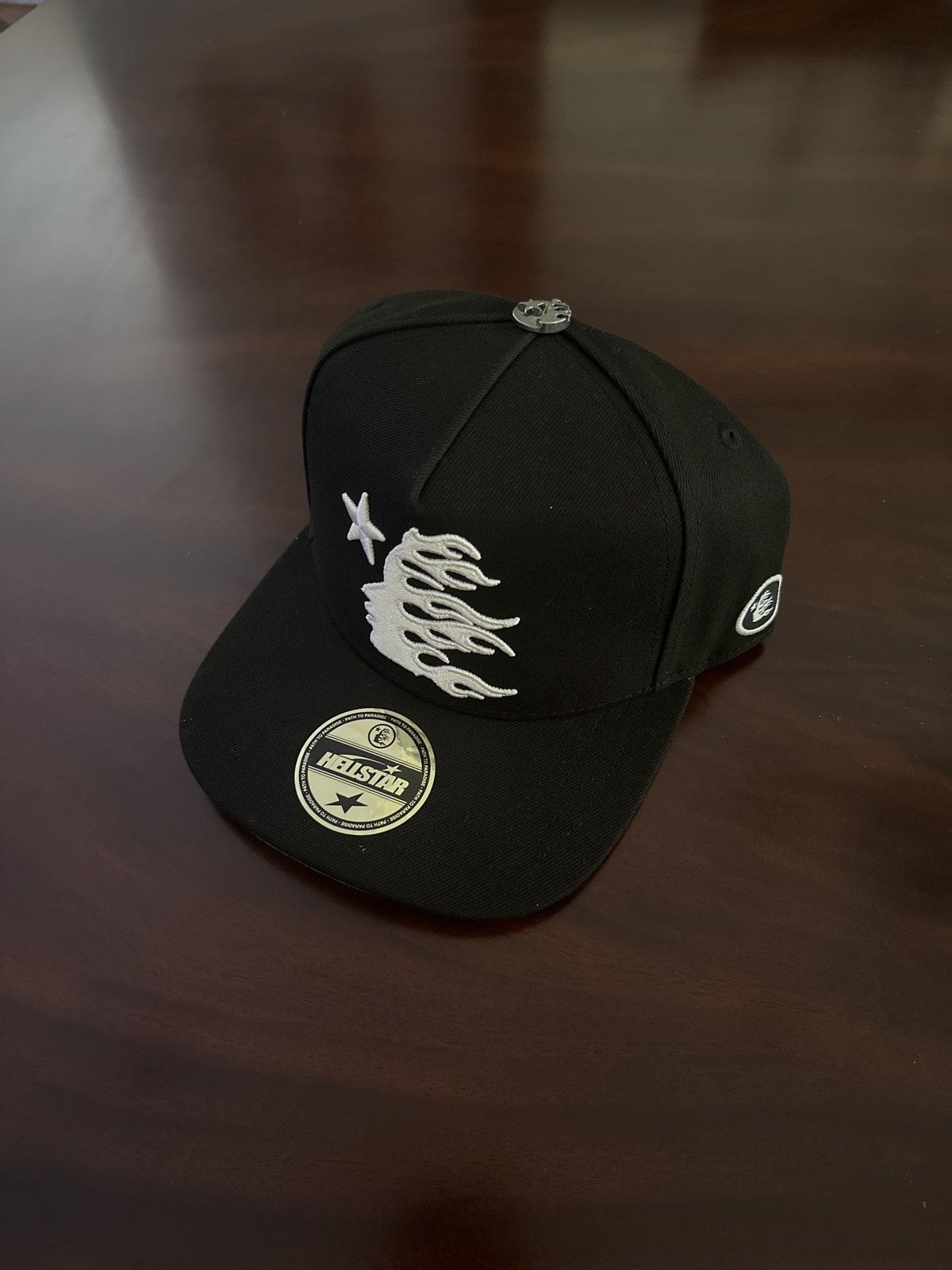 HELLSTAR HELLSTAR OG Black Fitted Hat 7 1/4 | Grailed