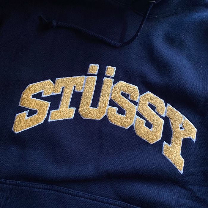 Stussy Stussy Golden Font Hoodie | Grailed