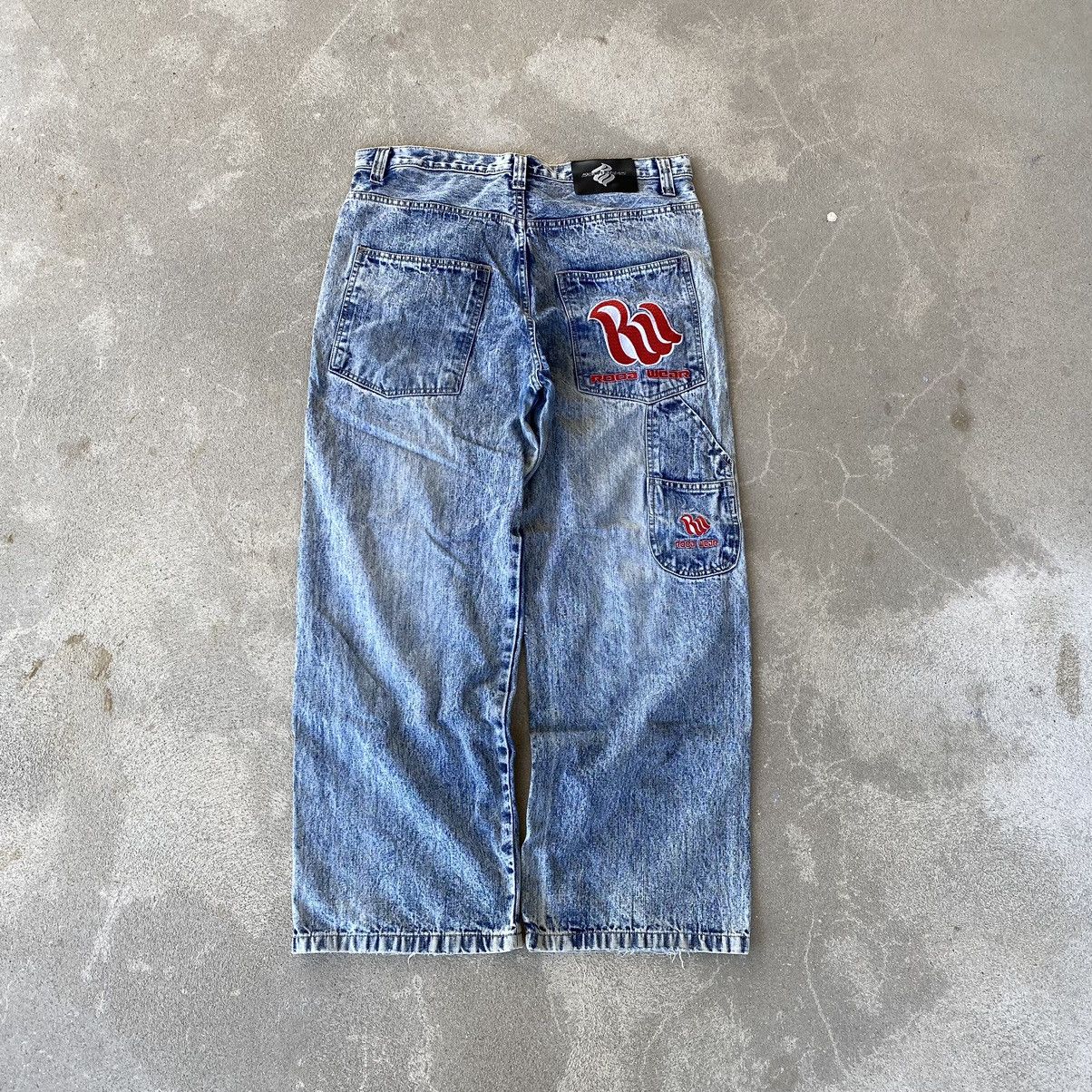 Jnco × Rocawear × Streetwear Vintage Roca Wear Baggy Rap Jeans , JNCO ...