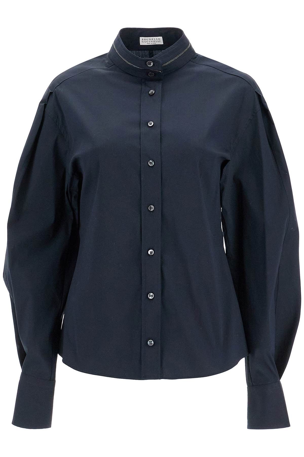 Brunello Cucinelli BRUNELLO CUCINELLI High-Neck Blouse With Monile ...