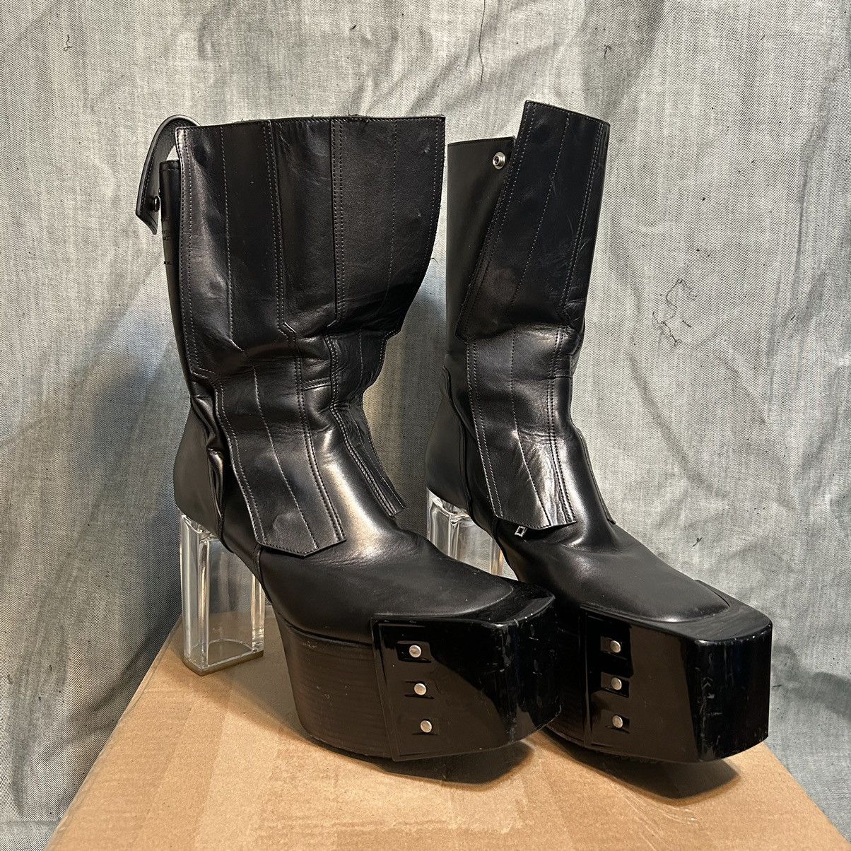 Rick Owens FOGACHINE KISS BOOTS | Grailed