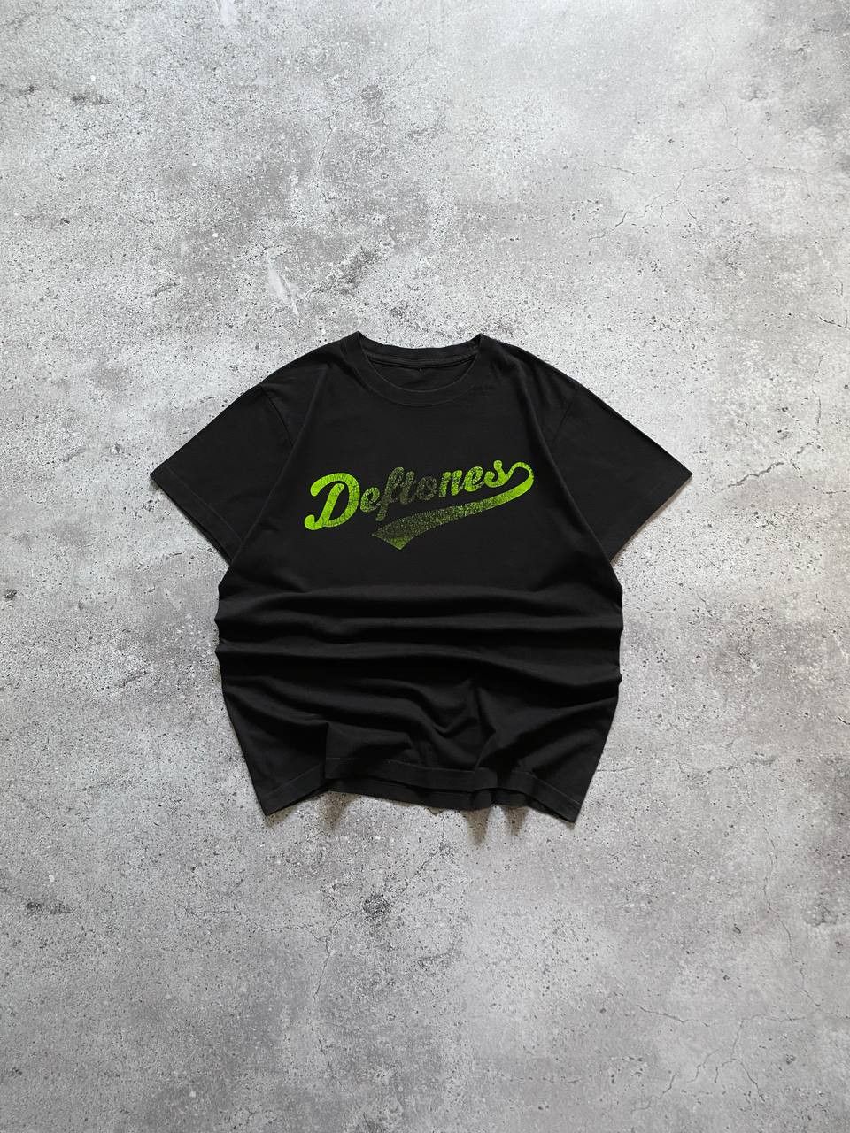 Band Tees × Streetwear × Vintage VINTAGE DEFTONES FADE ACID GREEN ...