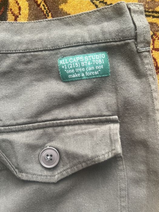 All Caps Studio All Caps Studio Cargo Pants Grailed