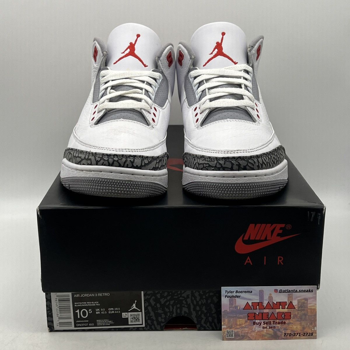 Jordan Brand Air Jordan 3 fire red | Grailed