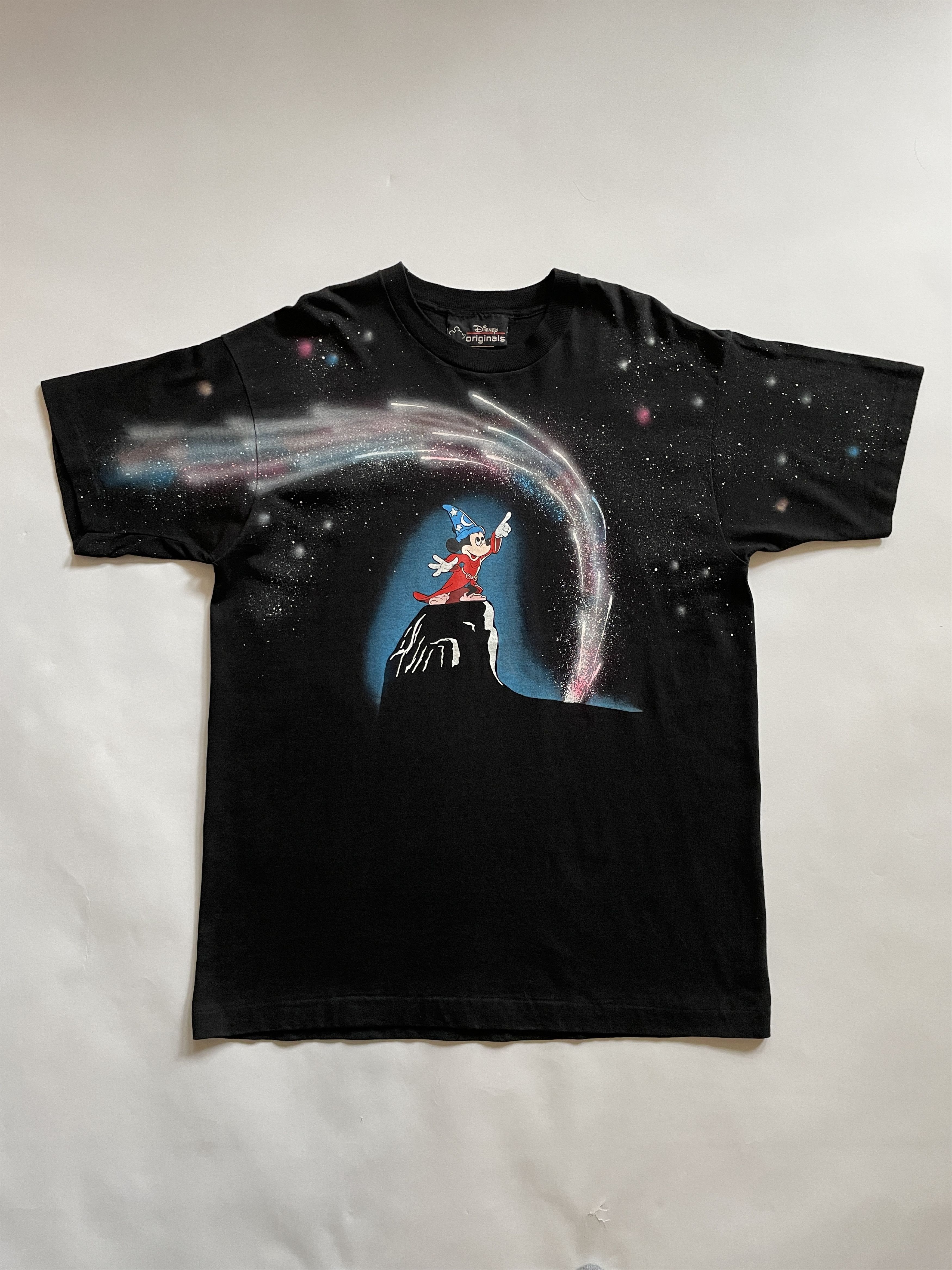 Disney 1990s Single Stitch Disney Fantasia Mickey All Over Print | Grailed