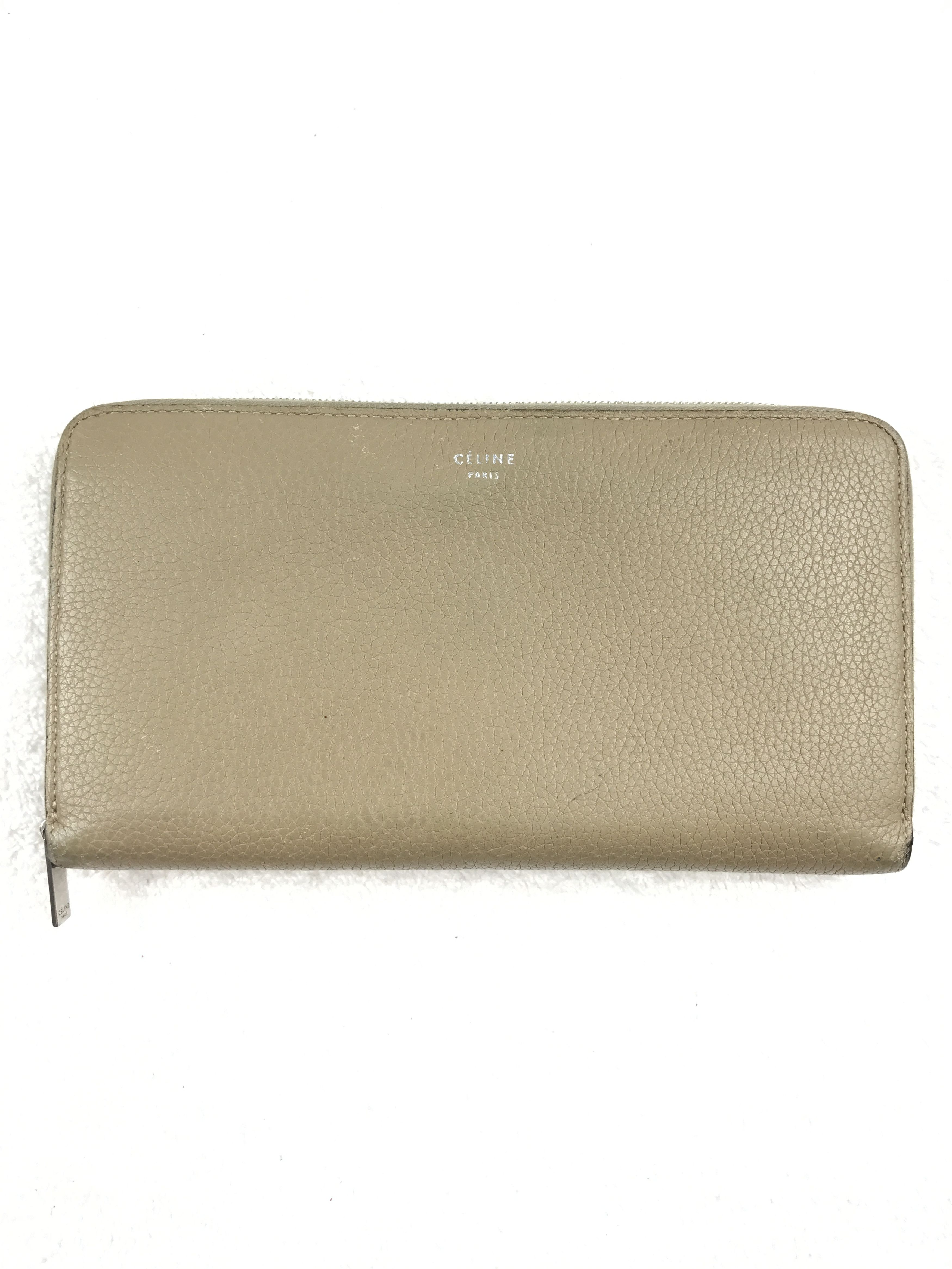 Celine × Luxury × Vintage Vintage Celine Zip Around Long Wallet | Grailed