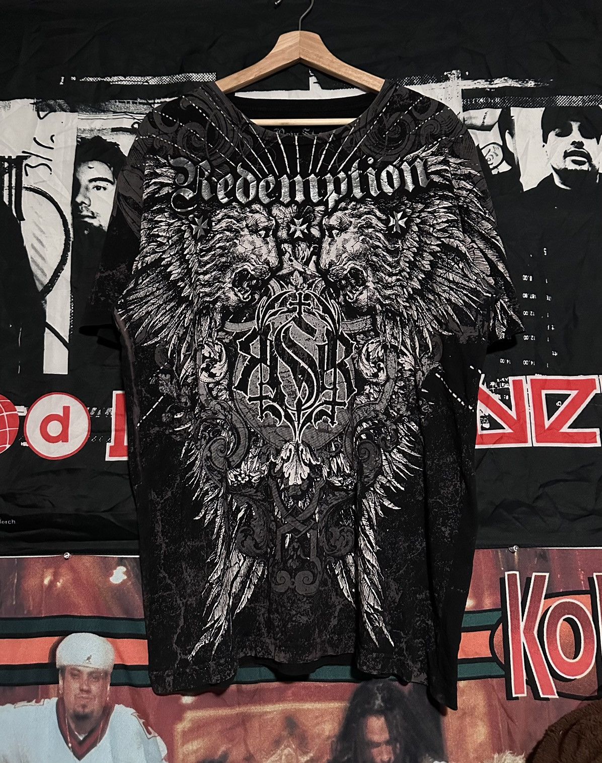 Raw State × Vintage Crazy grunge Y2K Raw state premium shirt | Grailed