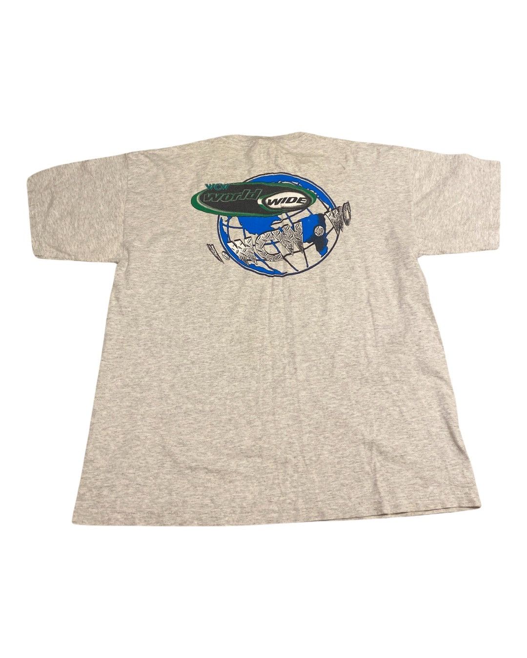Streetwear × Vintage × WCW/nWo WCW “World Wide” 90’s Crew wrestling tee ...