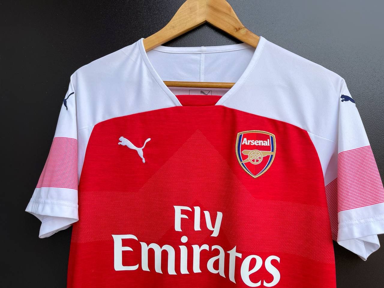 Adidas ARSENAL 2018 2019 HOME FOOTBALL SHIRT SOCCER JERSEY PUMA | Grailed