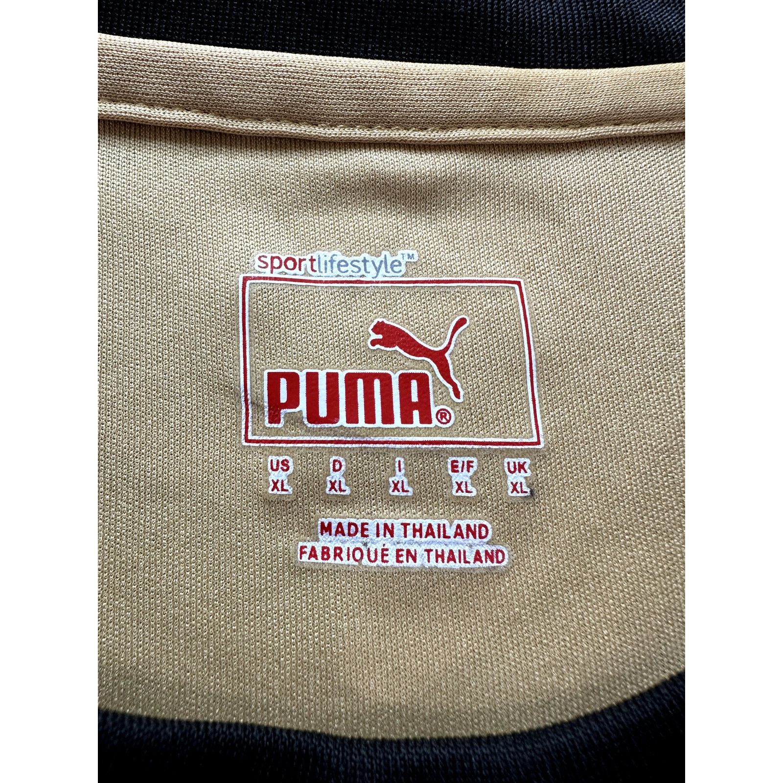 Puma Puma Ozil Arsenal FC Fly Emirates Gold Away Jersey #11 | Grailed