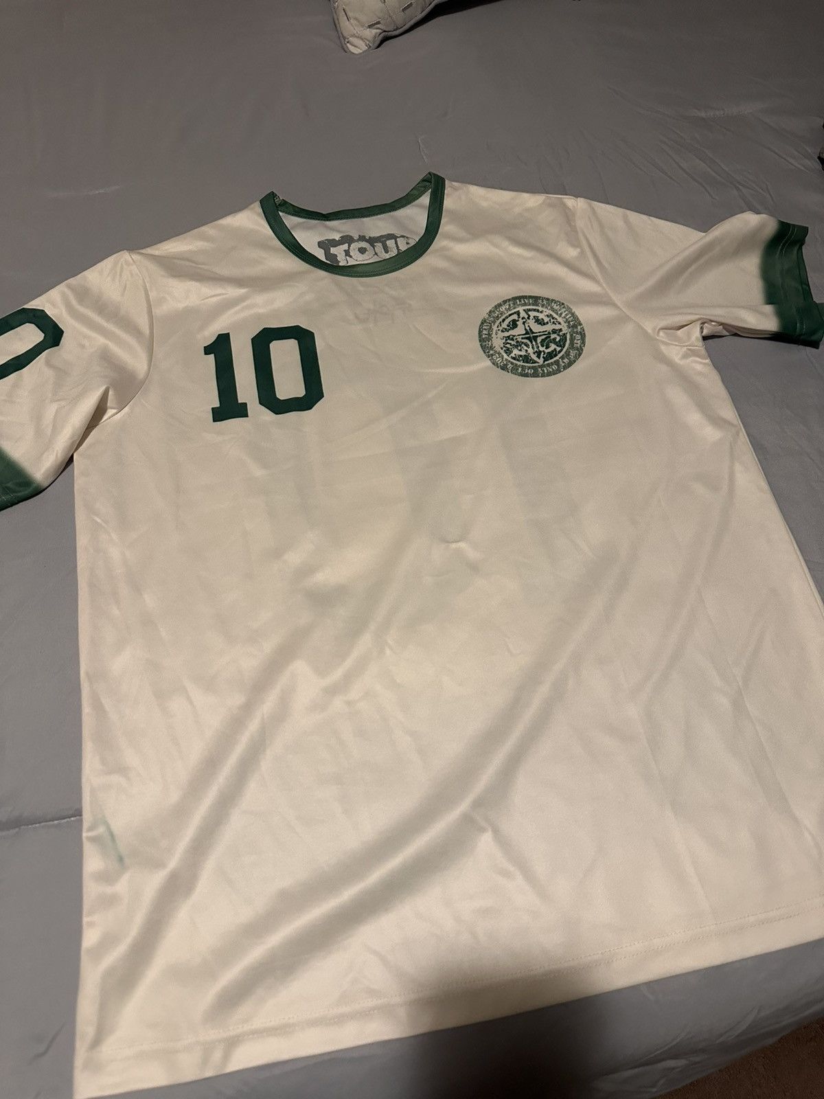 Travis Scott Travis Scott utopia circus Maximus MetLife soccer jersey ...