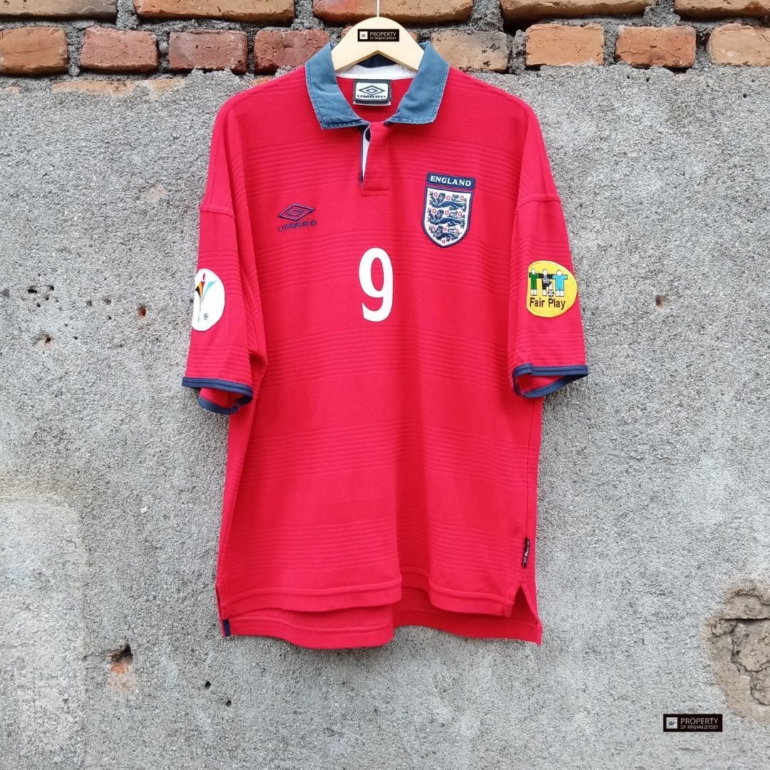 Vintage 2000 England EURO Away Jersey | Grailed