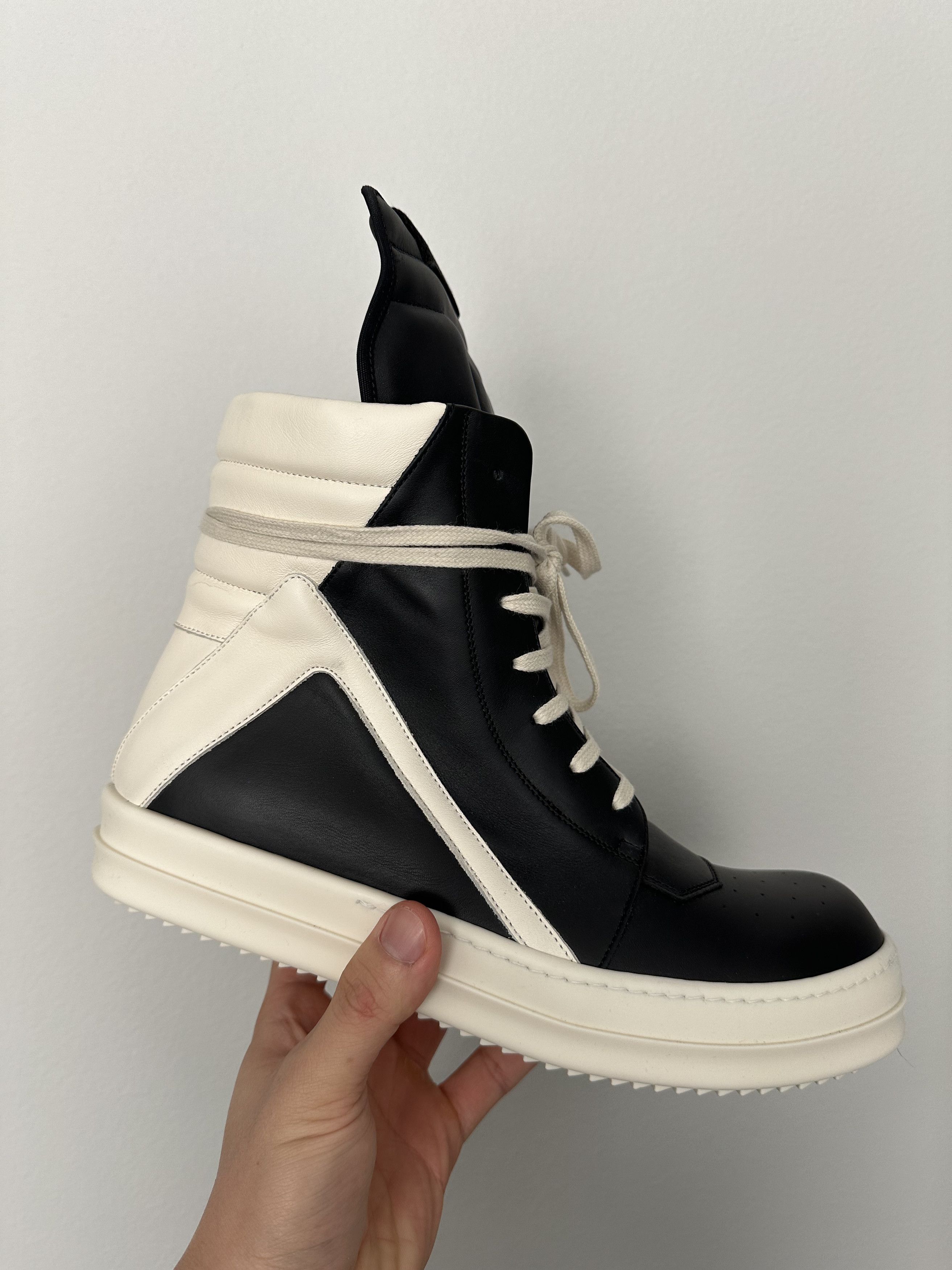 Rick Owens Geobaskets | Grailed