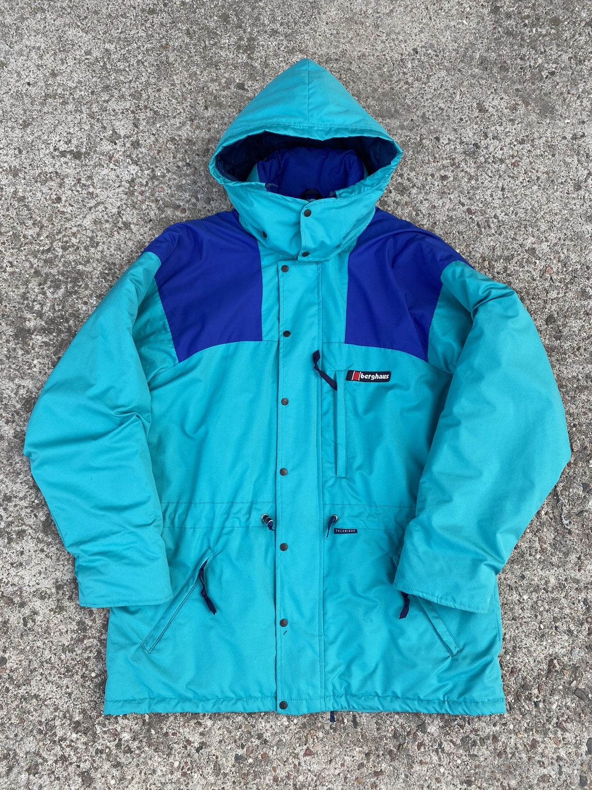 Vintage Vintage berghaus jacket stormcloud white heat | Grailed