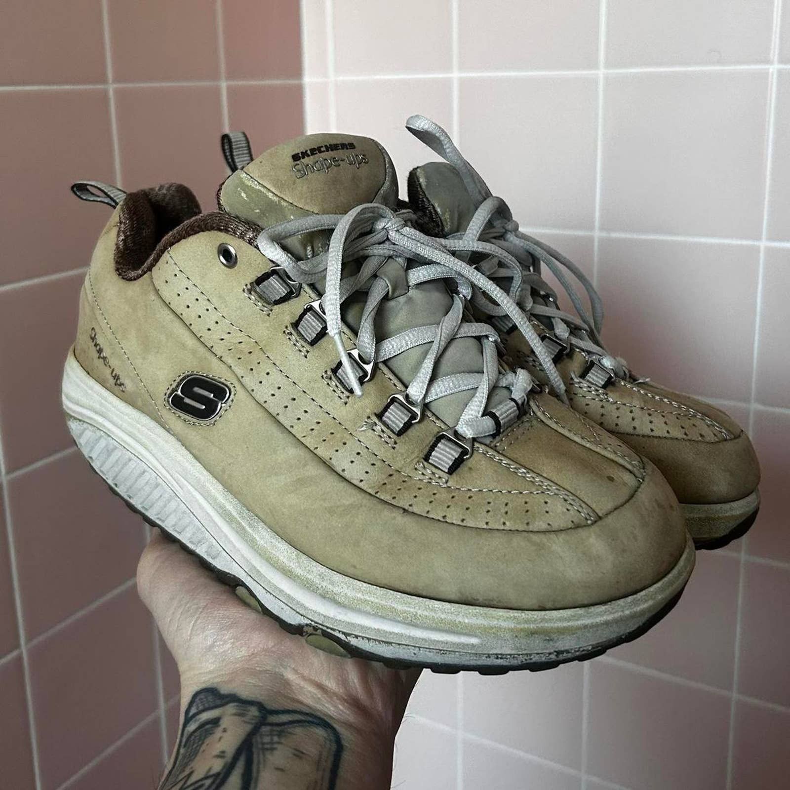 Skechers Vintage chunky sketchers shape ups | Grailed